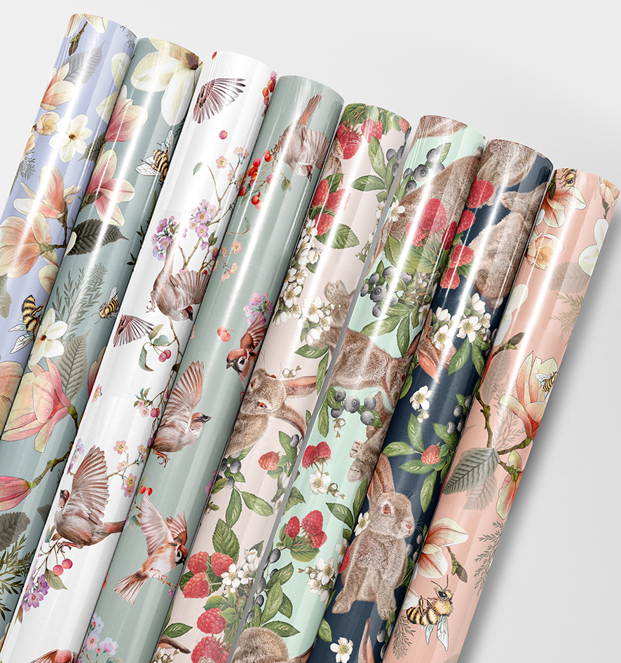 WRAPPING PAPER COLLECTION – themonkeybrush